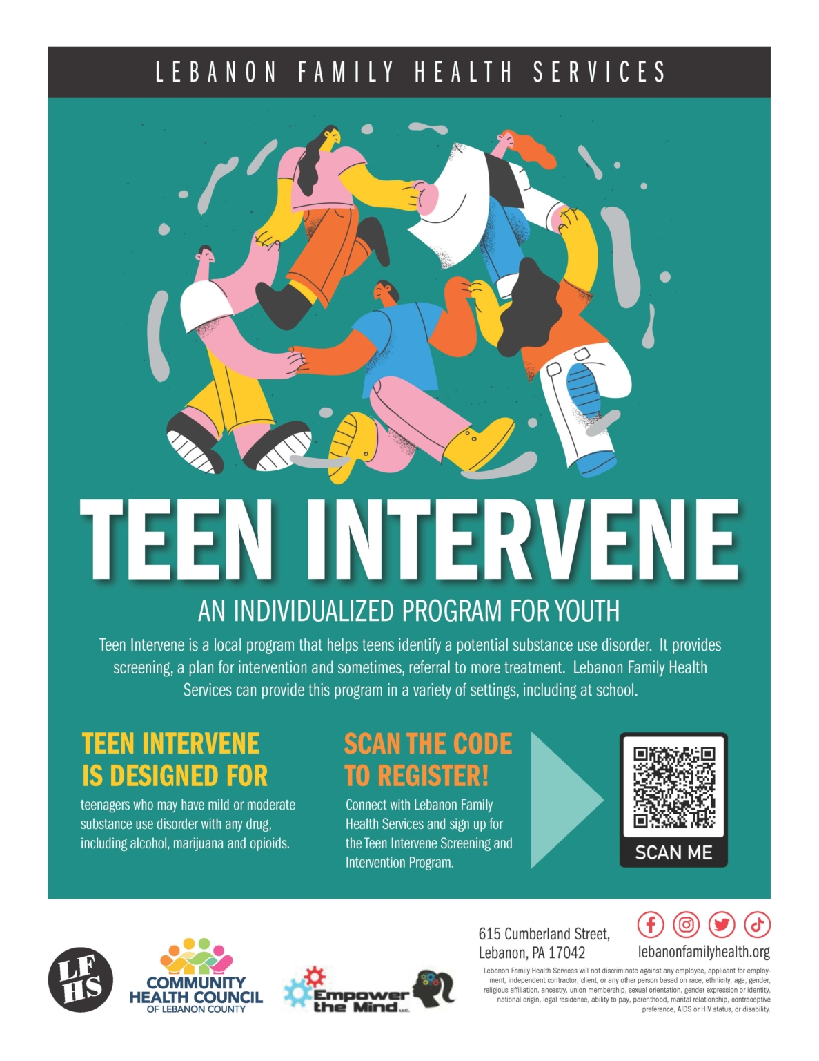 Teen Intervene – Lebanon Family Health Services